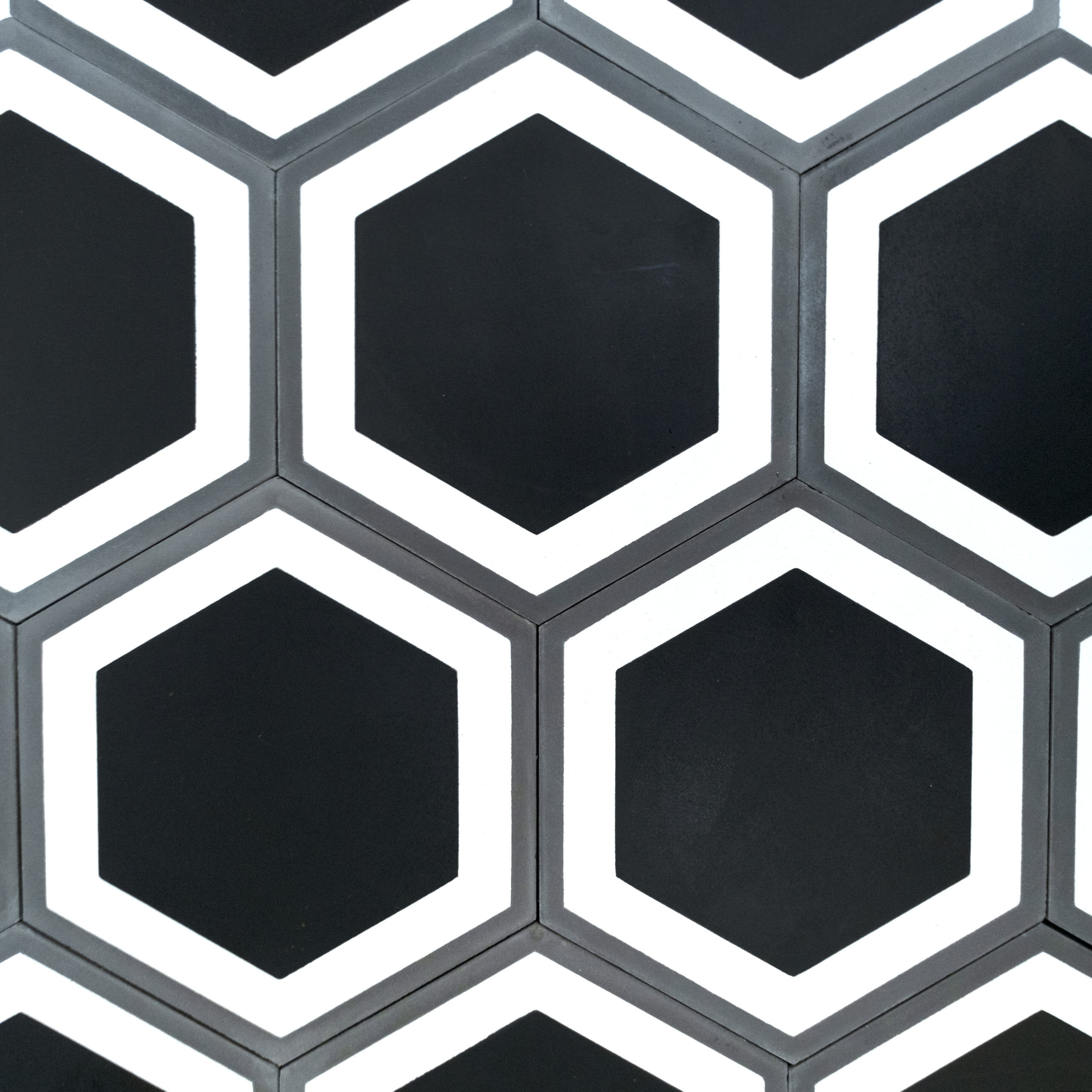Honeycomb Encaustic Tile - Rever Tiles | Vibrant, Beautiful & Timeless