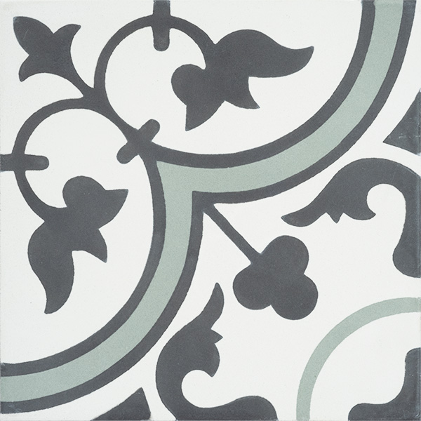 Trefle Encaustic Tile - Rever Tiles | Vibrant, Beautiful & Timeless