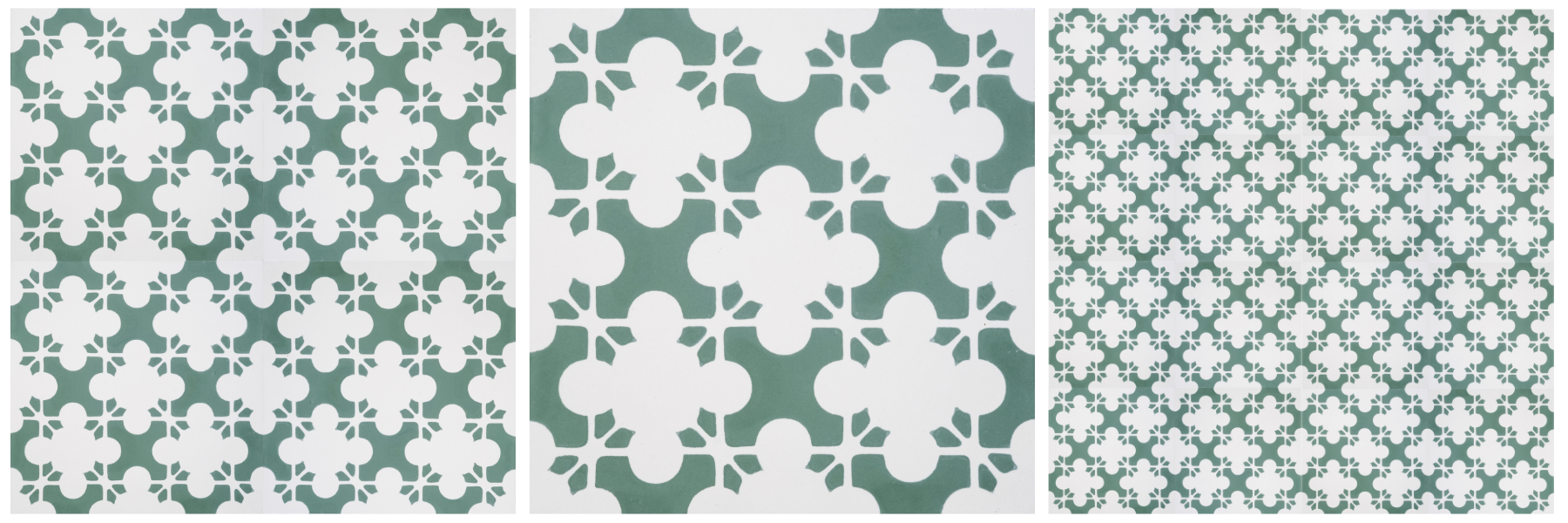 Shades of Green - Rever Tiles | Beautiful & Timeless Encaustic Tiles