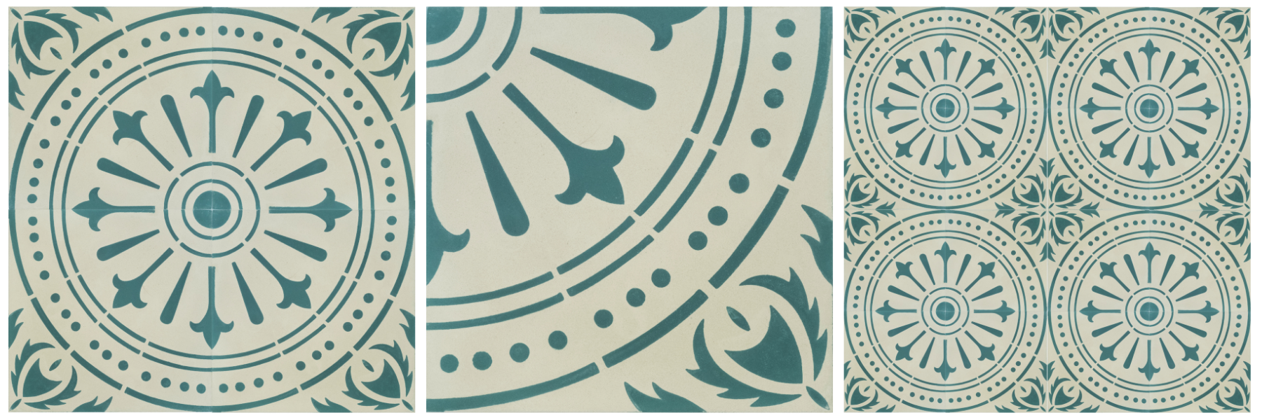 Shades of Green - Rever Tiles | Beautiful & Timeless Encaustic Tiles