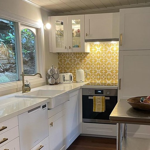 Encaustic Cement Tiles in the Kitchen - Rever Tiles | Beautiful & Timeless